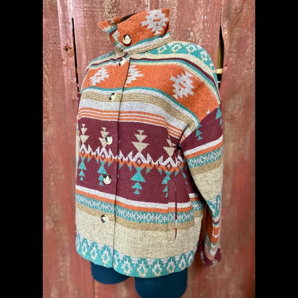 Boutique. | Jackets & Coats | Southwest Jacket Coat Shacket Aztec ...